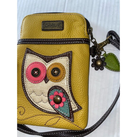 Chala | Bags | Owl Chala Cell Phone Crossbody Purse Pouch Handbag Euc ...